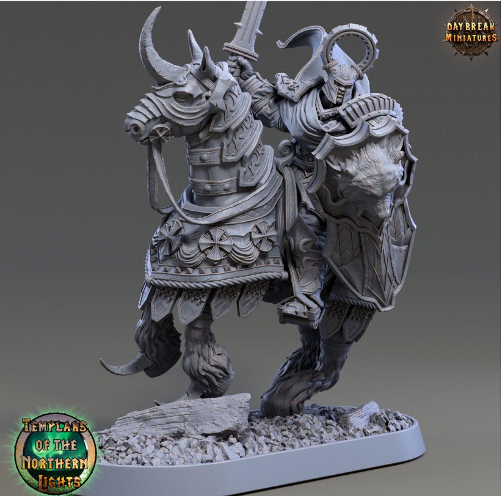 Ritter Gotthold Boarbane - Human Paladin - Templars of the Northern Li ...