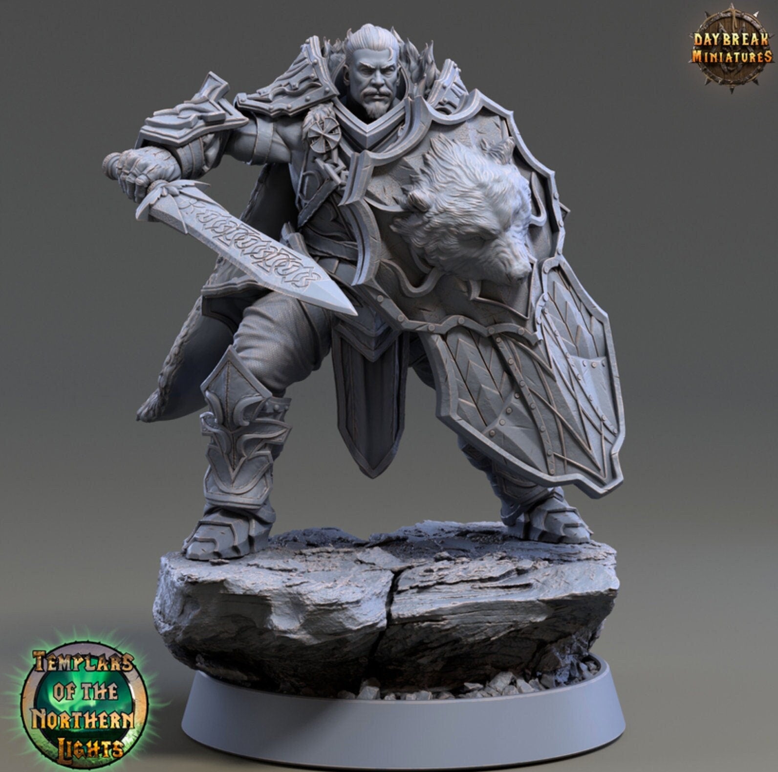 Hjalmar Strachan Of the Forth Sun - Human Paladin - Templars of the No ...
